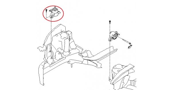 i30 GD - Engine MTG-Bracket [21810A5000]