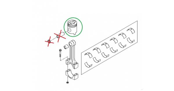Hyundai / Kia - PISTON [2341183801]
