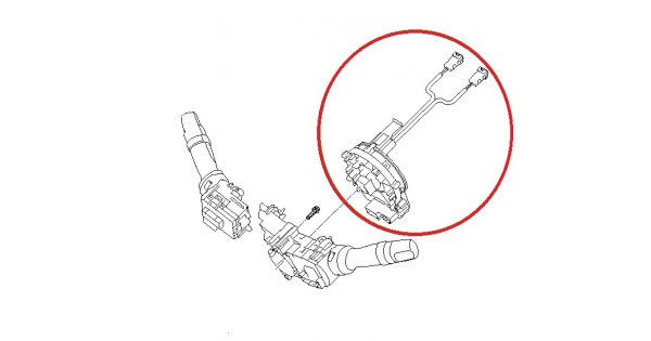 Santa Fe DM - Contact Assy-Clock Spring [934902W110]