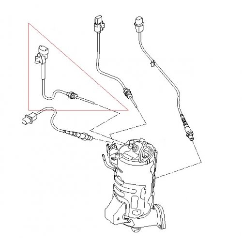 HYUNDAI / KIA - SENSOR EXH. TEMPERATURE [392202F600]