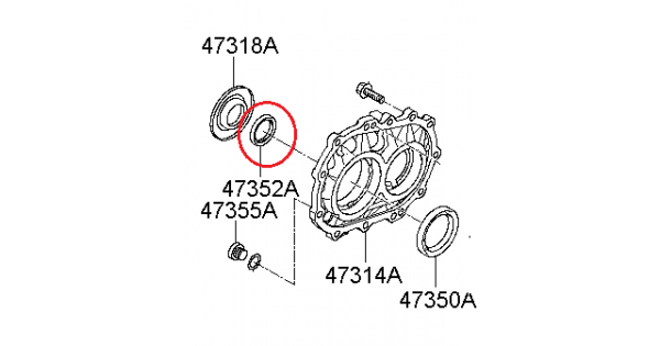 HYUNDAI / KIA - SEAL-OIL [4735239300]