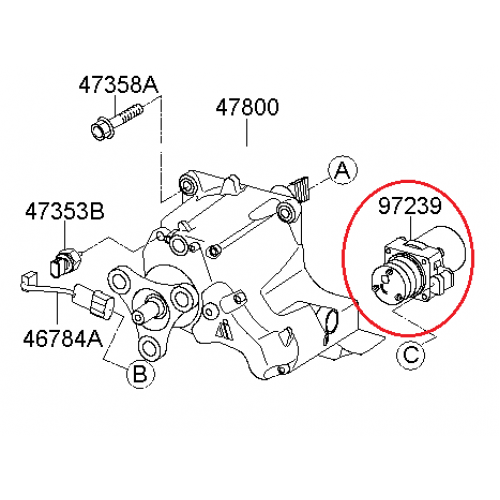 HYUNDAI / KIA - ACTUATOR-MOTOR [478103B500]