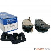 HYUNDAI / KIA - PAD KIT-FR DISC BRAKE [581012WA00]