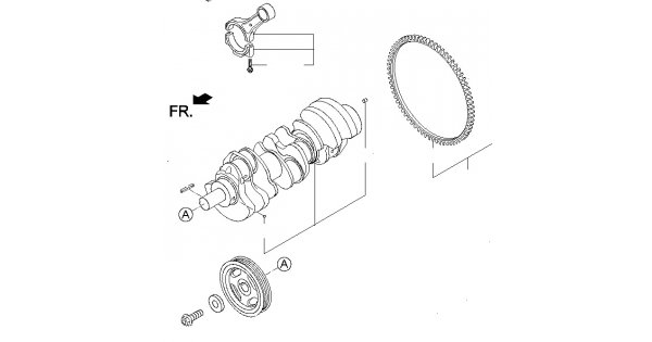 Veracruz - Crankshaft [231103A002]