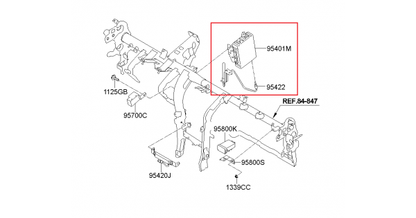 Sportage R - BCM-Unit [954003W011]