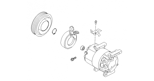 Hyundai / Kia - Compressor [977012K001]