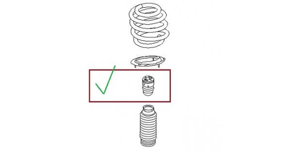 Hyundai / Kia - Bumper Ruber [546263S000]