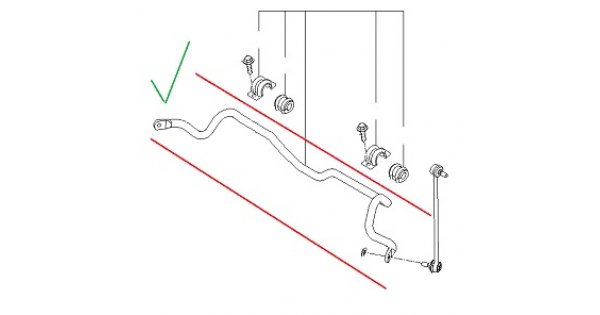 Santa Fe - Bar Assy-Front Stabilizer [548102W000]