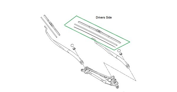 Hyundai / Kia - Blade Assy-Wiper, Driver [983503S300]