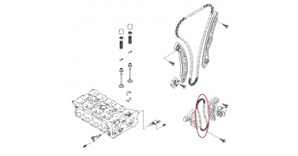 Hyundai / Kia - Oil Pump-Chain [243222G350]