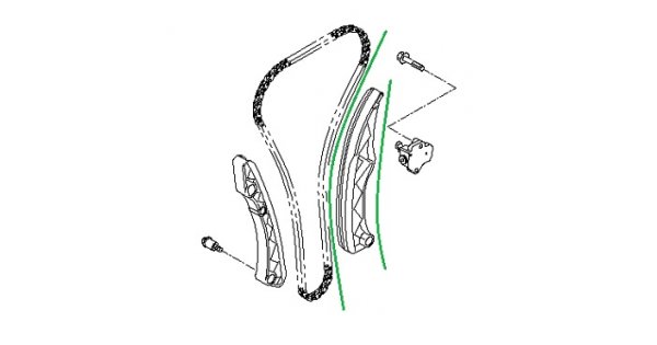 Hyundai / Kia - Tensioner Arm Assy [244202B610]