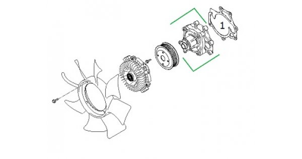 Hyundai - Pump Assy-Coolant [251004A300]