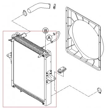 Mega Truck - Radiator [253006A704]
