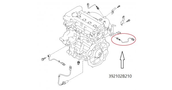 HYUNDAI / KIA - SENSOR ASSY-OXYGEN [392102B210]