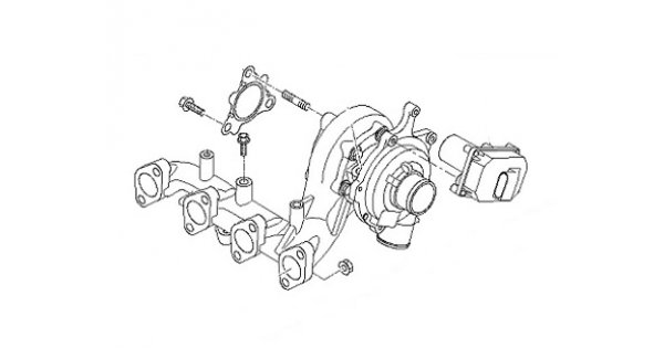 Hyundai / Kia - Turbocharger [282012A780]