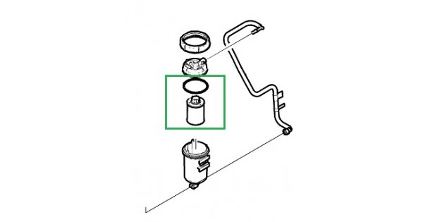 GM - Fuel Filter-Cartrige [96816473]