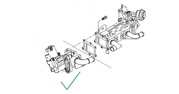 Hyundai / Kia - Valve-EGR [284102A850]
