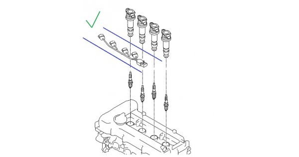 Hyundai / Kia - Extention Wire-Ignition Coil [273502B000]