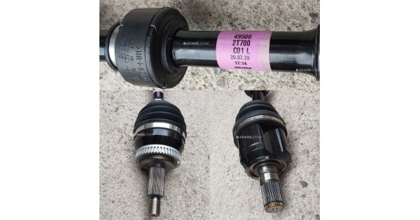 HYUNDAI / KIA - SHAFT ASSY-DRIVE LH [495002T700]