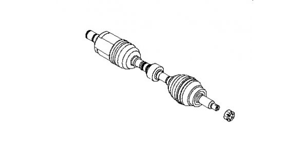Hyundai / Kia - Remanufactured Shaft-Drive,LH [495002W000]