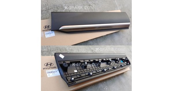 Santa Fe TM - Garnish Assy-Front Door Side LH [87721S1100SCR]