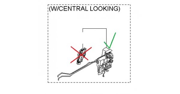 KIA BONGO3 - LATCH & ACTUATOR ASSY-FRT DR O/R,LH [813104E020]