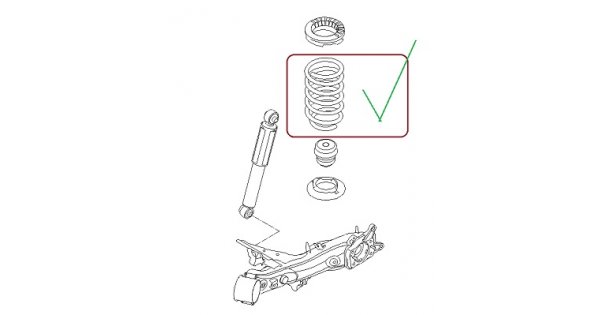 Forte - Spring-Rear [553301M010]